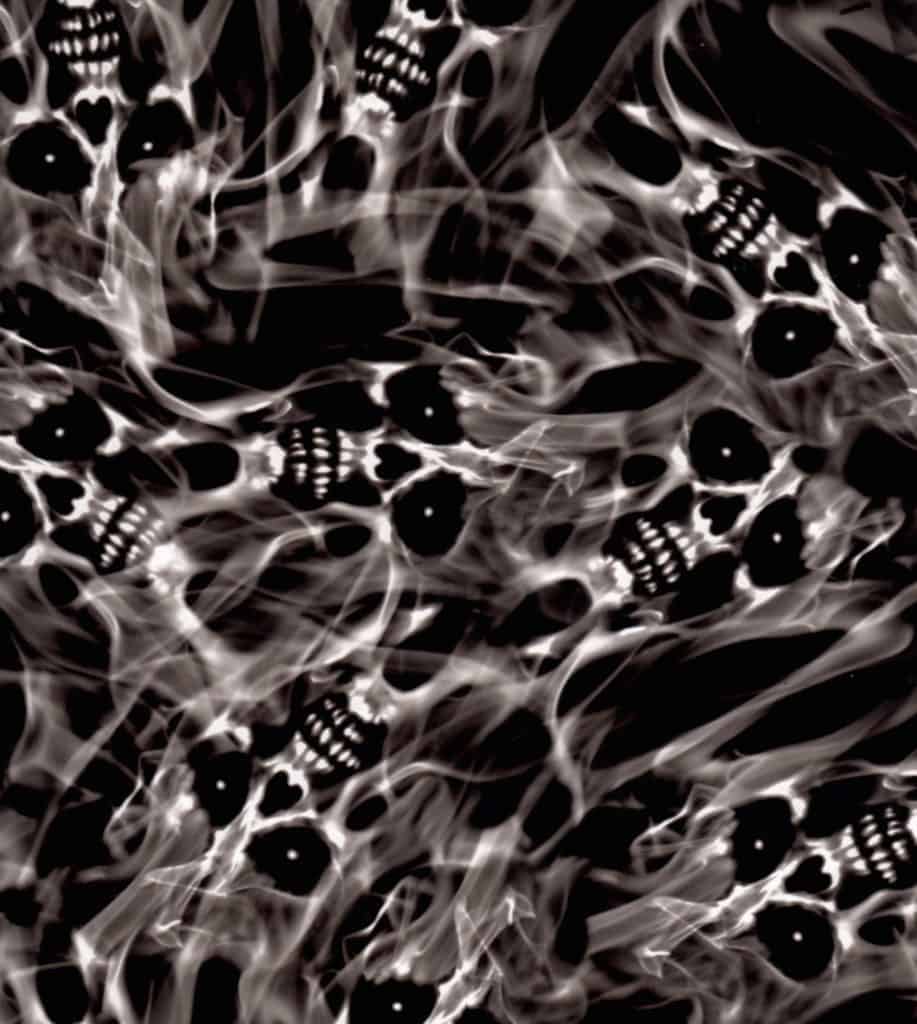 Ghost Skulls (100cm) - PA Hydrographics | Hydrographic Tanks, Dipping ...